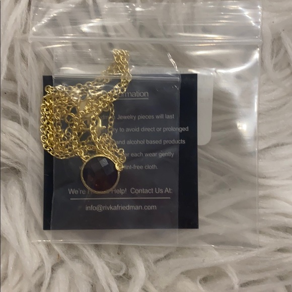 Rivka Friedman | Jewelry | New Rivka Friedman Amethyst Crystal Necklace ...